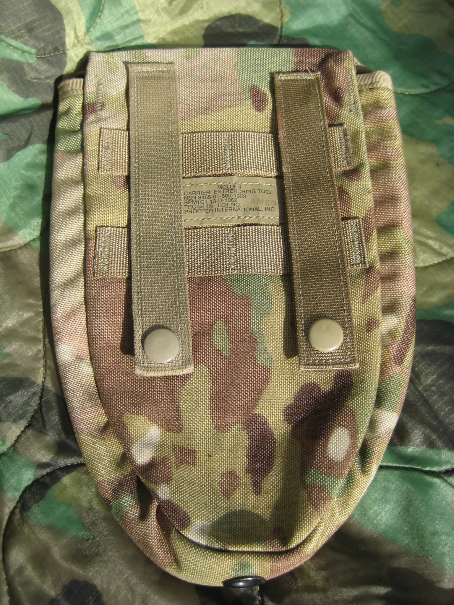 Original US Army Pouch Molle II Carrier Entrenching Tool in OCP ...
