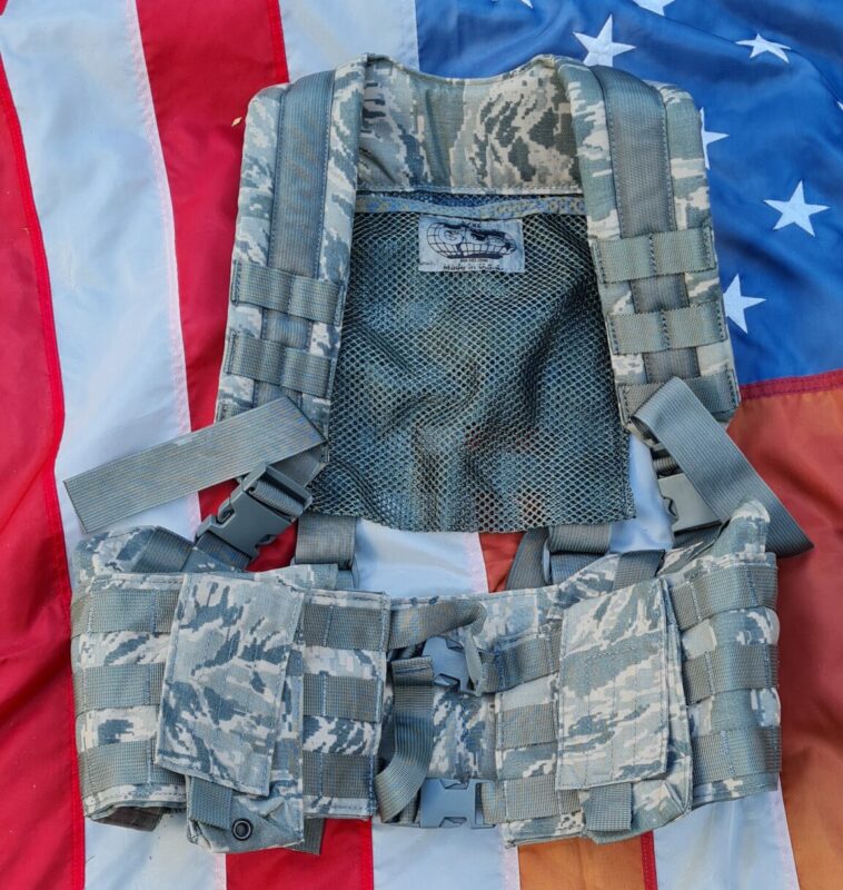 Original US Army ABU GCS GEN3 Weste / Load Carrying System US Air Force ...