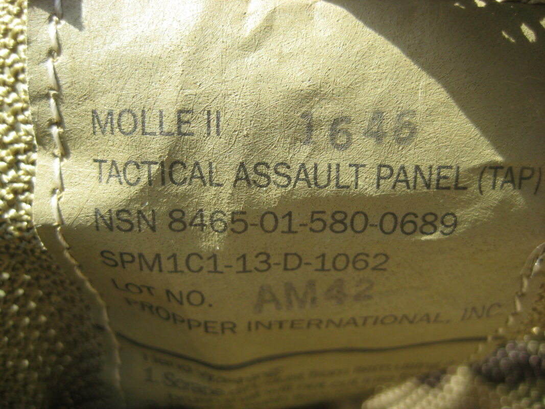 Original US Army Tactical Assault Panel in Multicam - BW & ARMY Shop