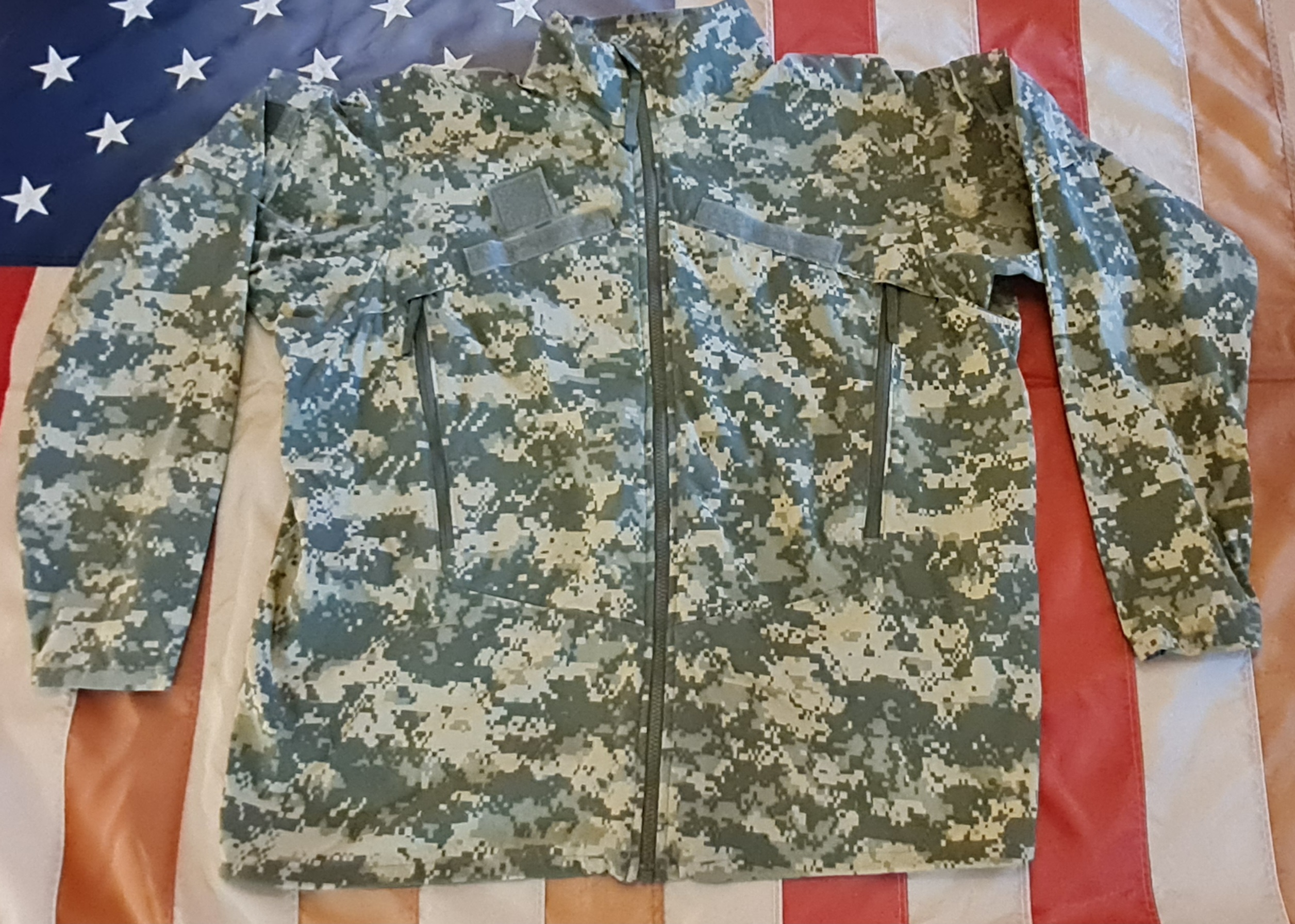 Original US Army ACU Wind Cold Weather Jacke GEN III - Large / Regular ...